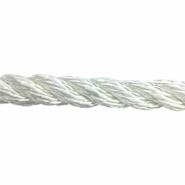 Shop Good Quality White Nylon 3 Strand Mooring & Anchoring Rope